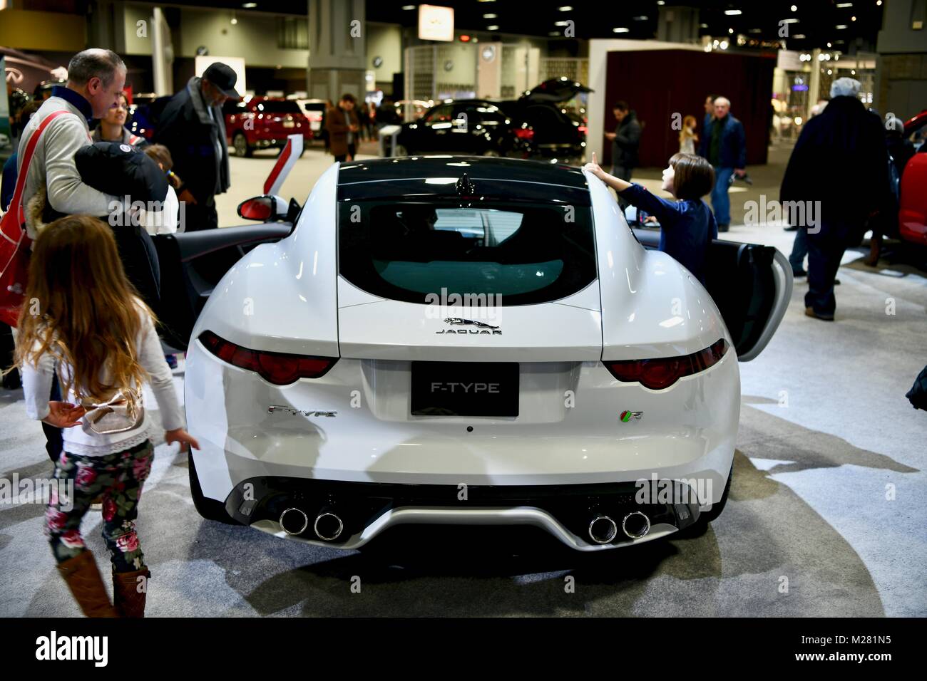 Washington dc convention center auto show hi-res stock photography and ...