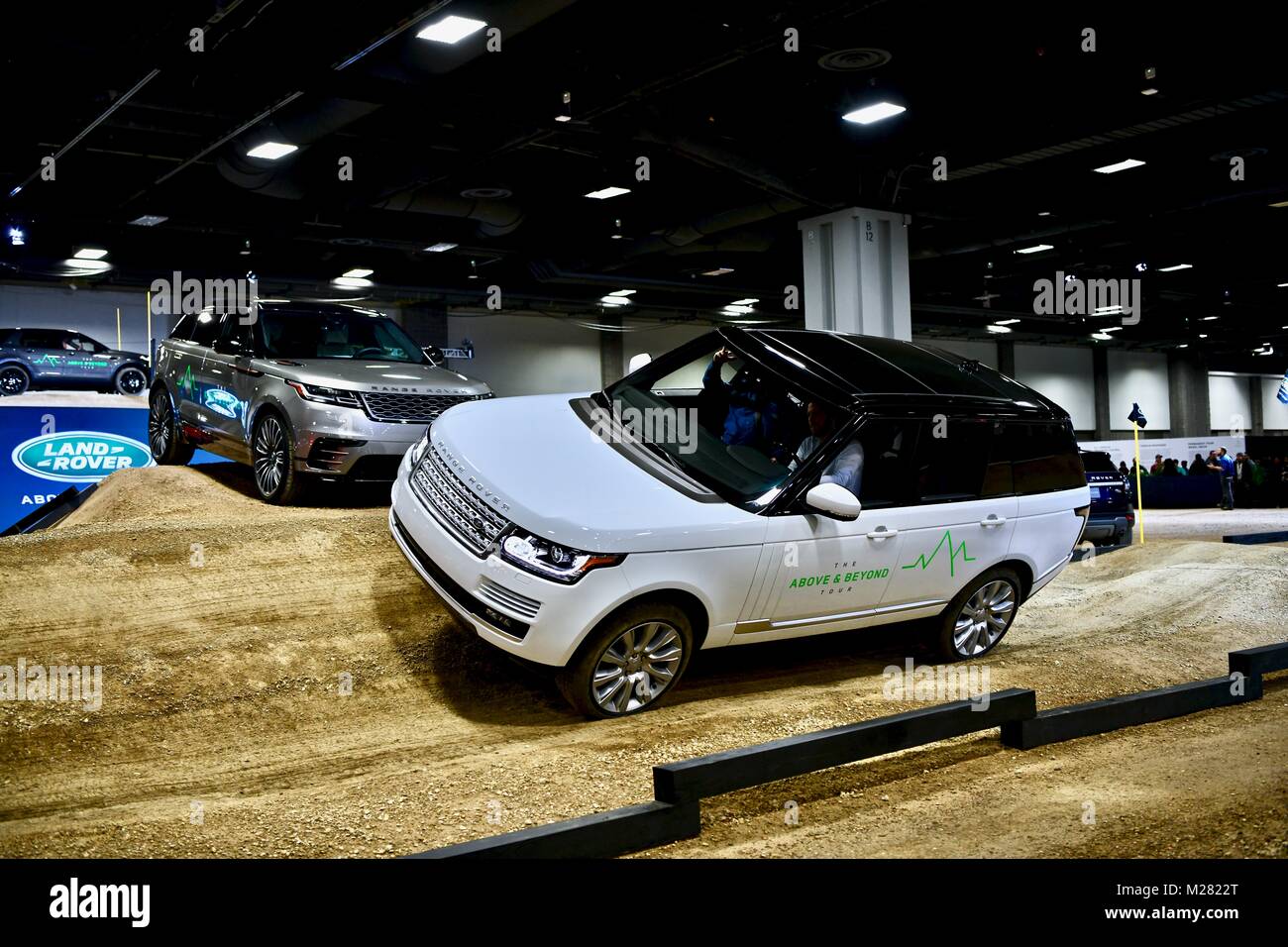 Range Rover test drive experience at the 2018 Washington Auto Show ...