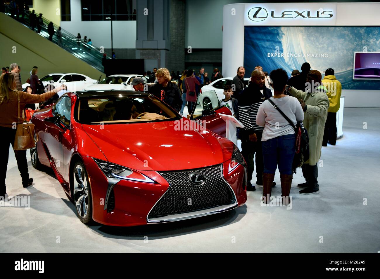 Washington dc convention center auto show hi-res stock photography and ...