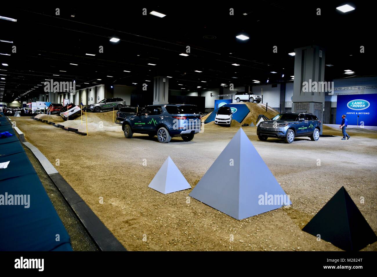 Range Rover test drive experience at the 2018 Washington Auto Show ...