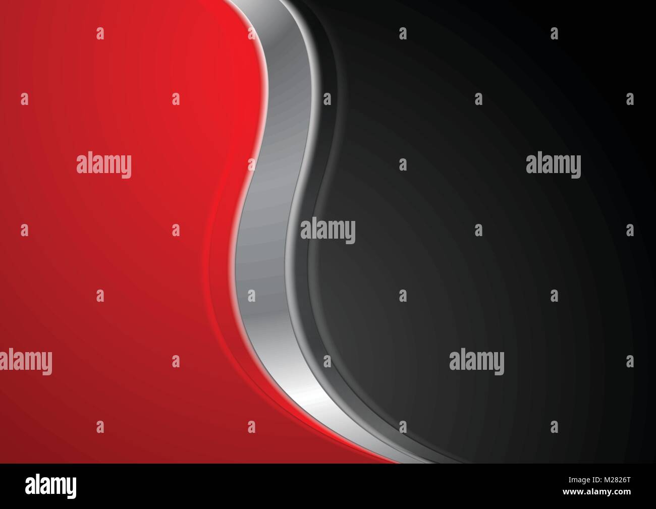 Vector wave red abstract background hi-res stock photography and images ...