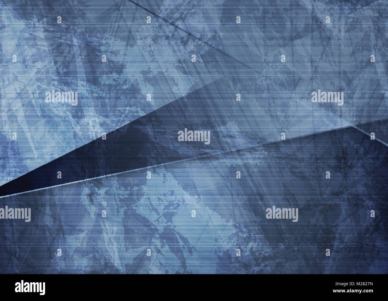 Grunge material dark blue corporate texture background. Vector ...