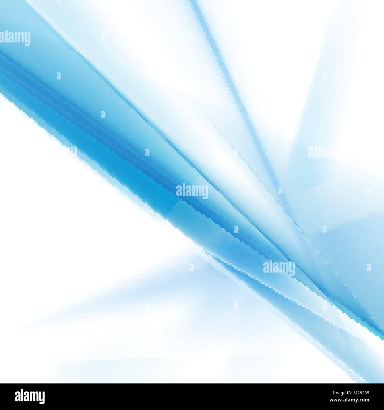 Abstract bright blue stripes gradient background. Vector design ...