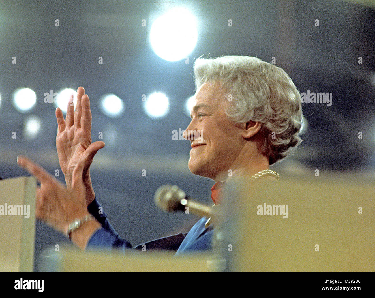 United States Senator Margaret Chase Smith (Republican of Maine) speaks ...