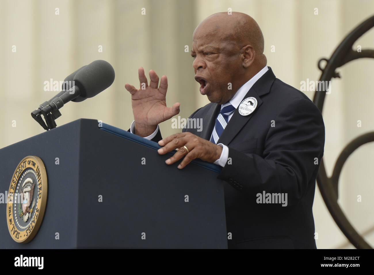 Civil rights leader and Democratic Representative from Georgia John ...