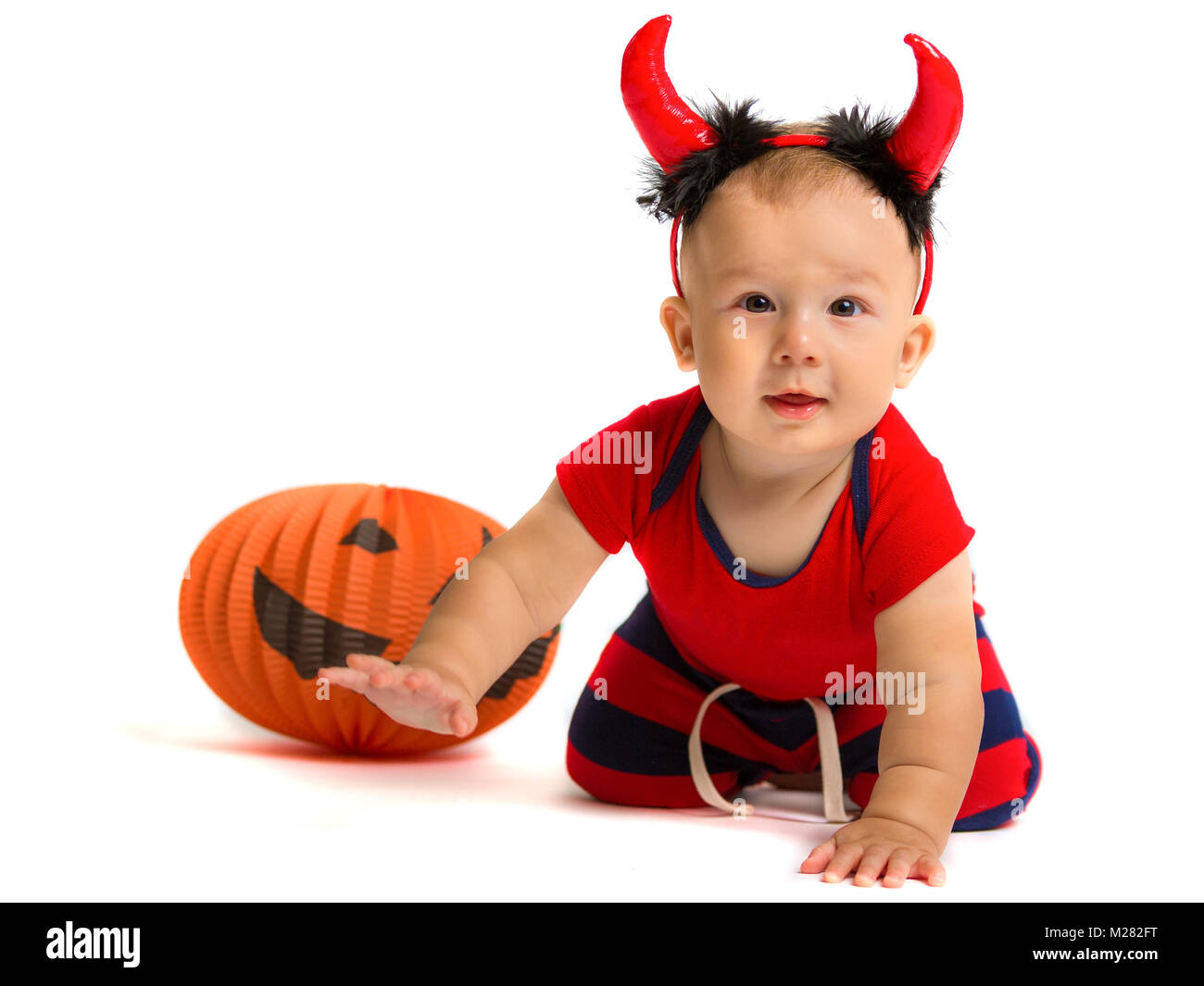 Halloween man pumpkin in Cut Out Stock Images & Pictures - Alamy