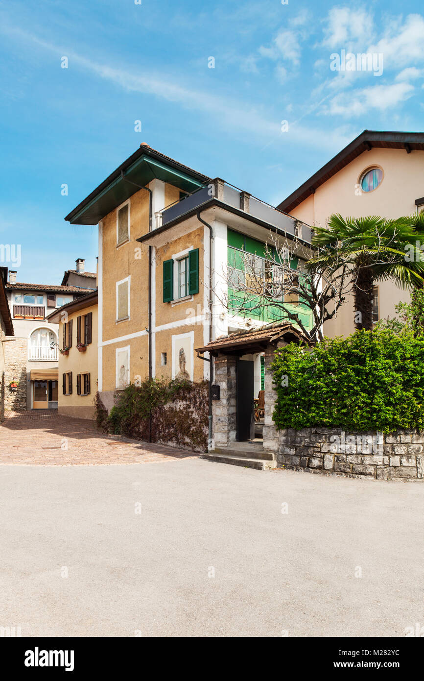 old house in classical style, view from outside Stock Photo - Alamy
