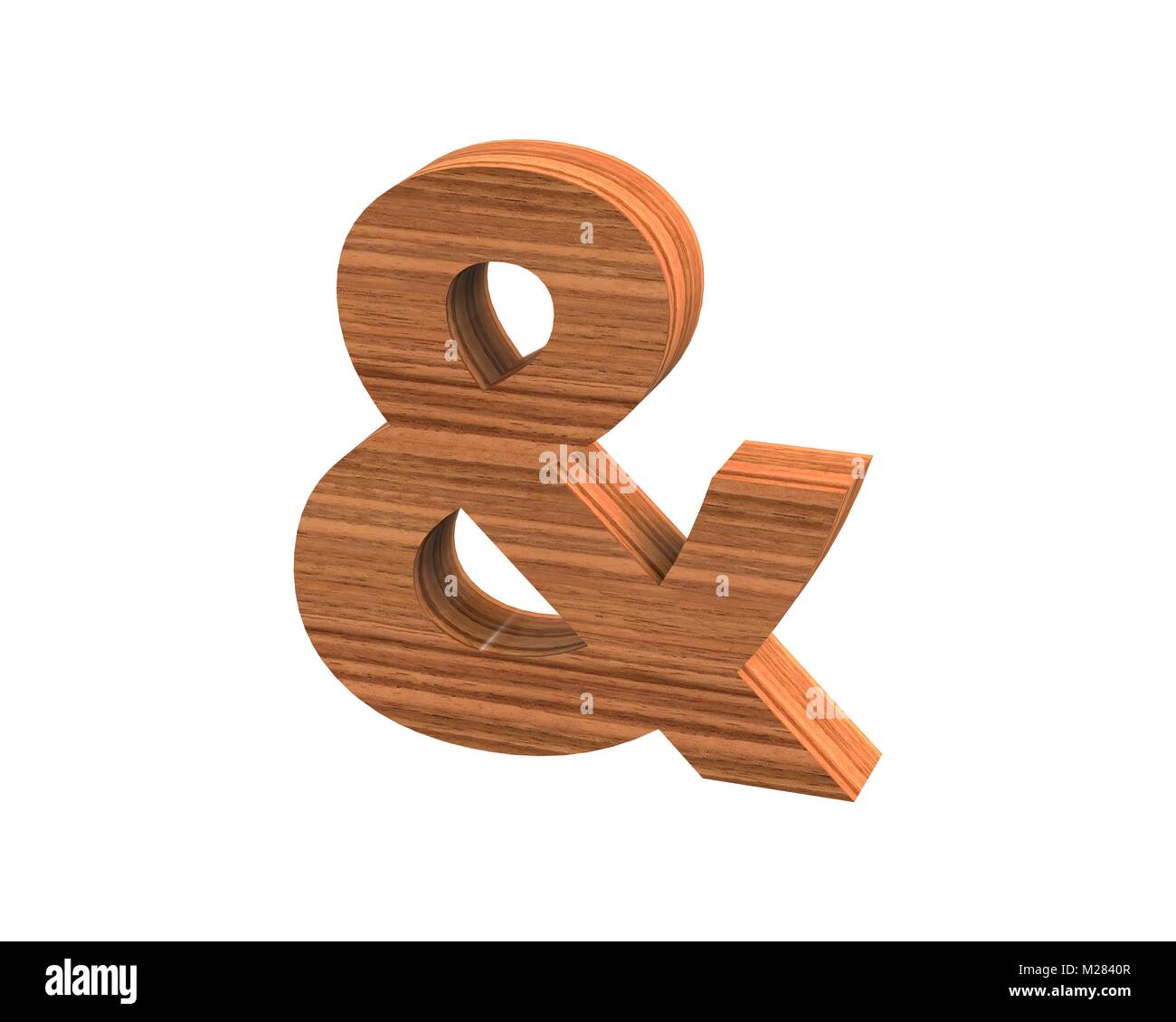 Font polished walnut special character ALT38 Stock Photo - Alamy
