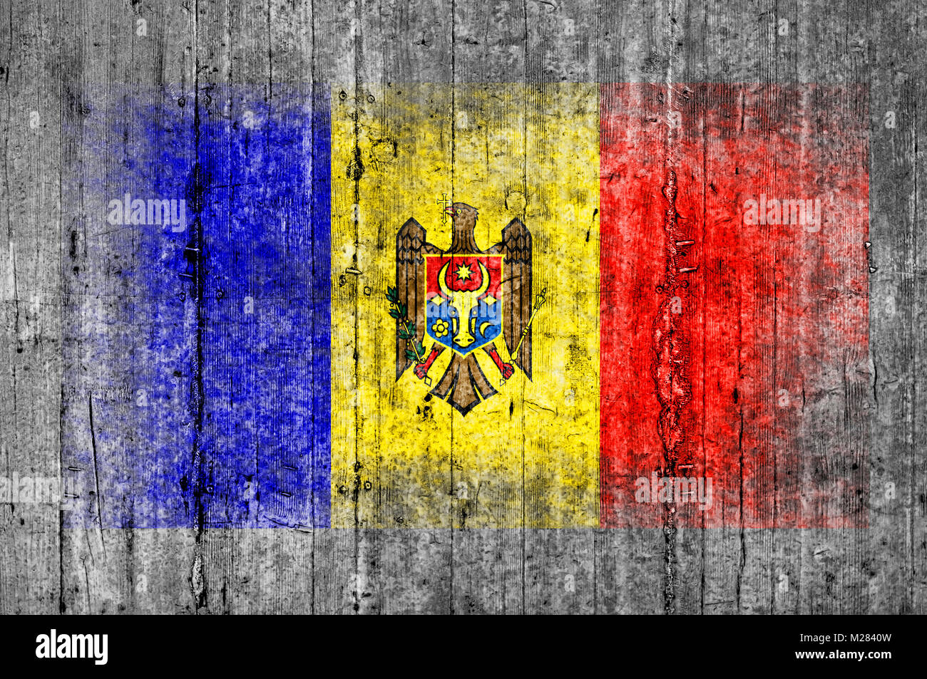 Grunge moldova flag hi-res stock photography and images - Alamy