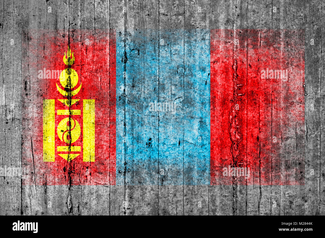 Mongol flag hi-res stock photography and images - Alamy