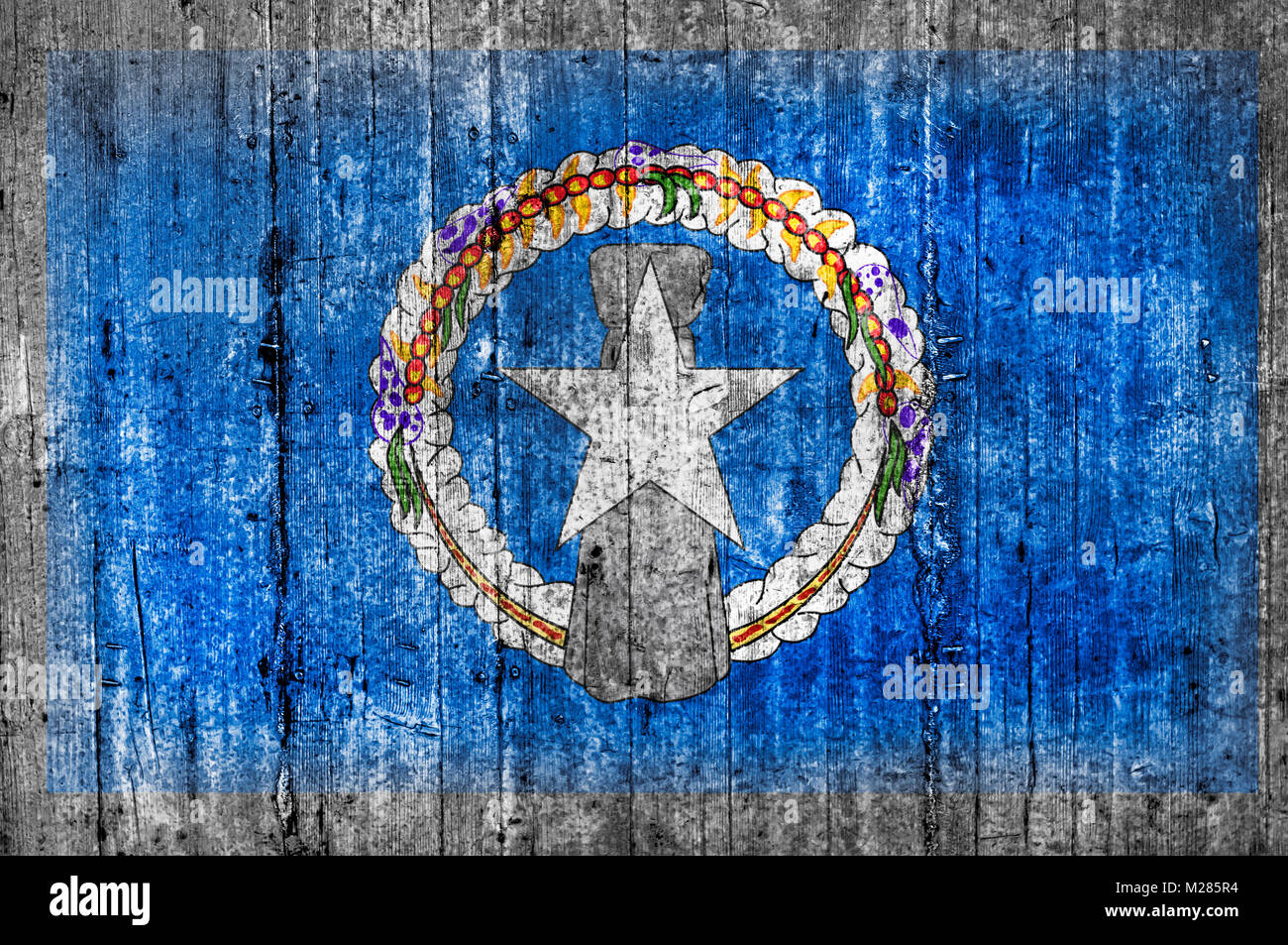 Cnmi Flag Black And White