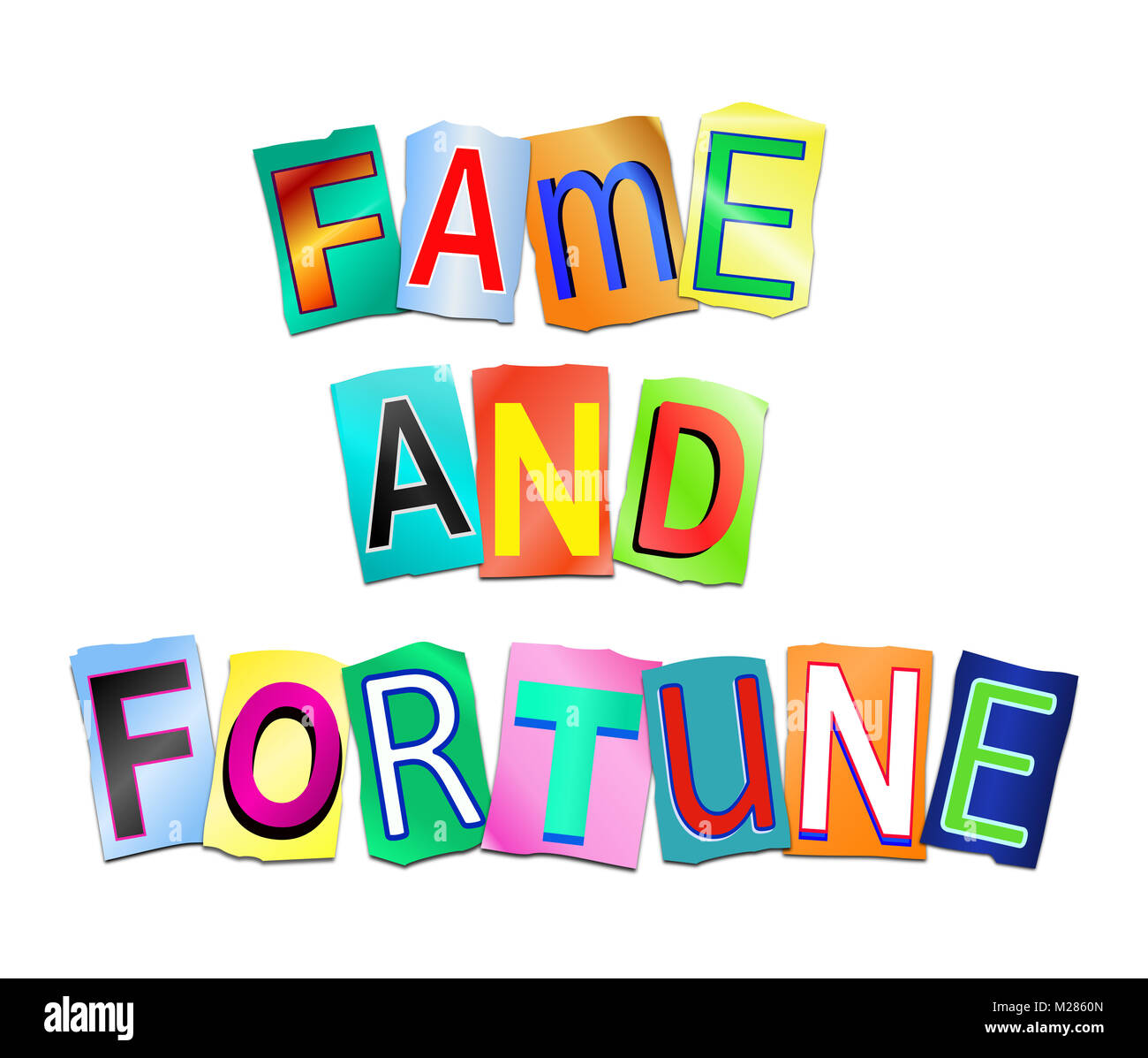 Fame Cut Out Stock Images & Pictures - Alamy
