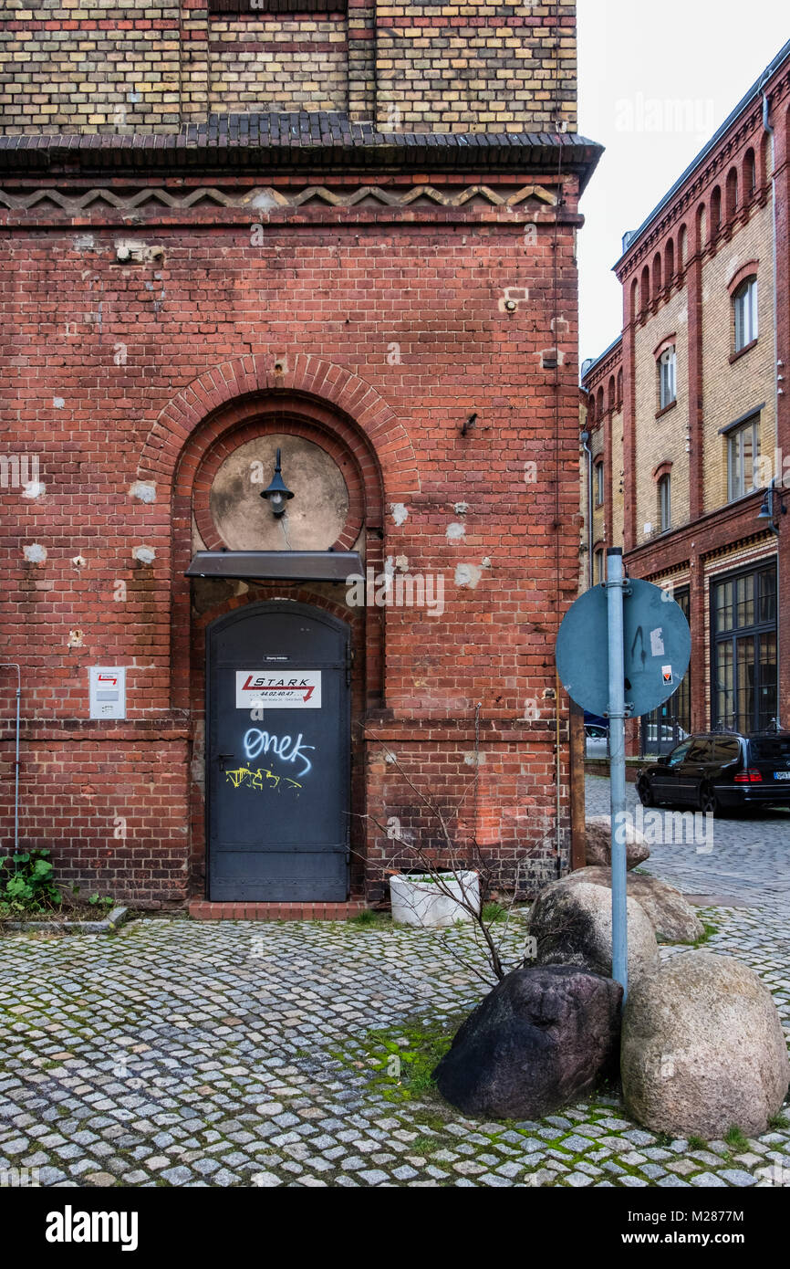 Berlin,Prenzlauerberg, Inner Courtyard of former Königstadt brewery ...