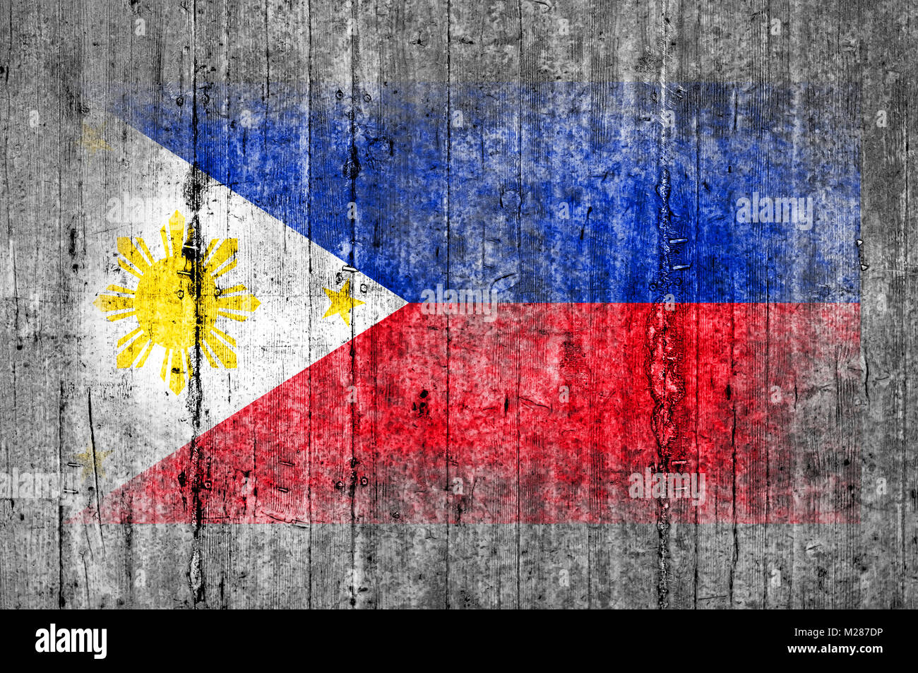 Flag philippines filipino banner on hi-res stock photography and images ...