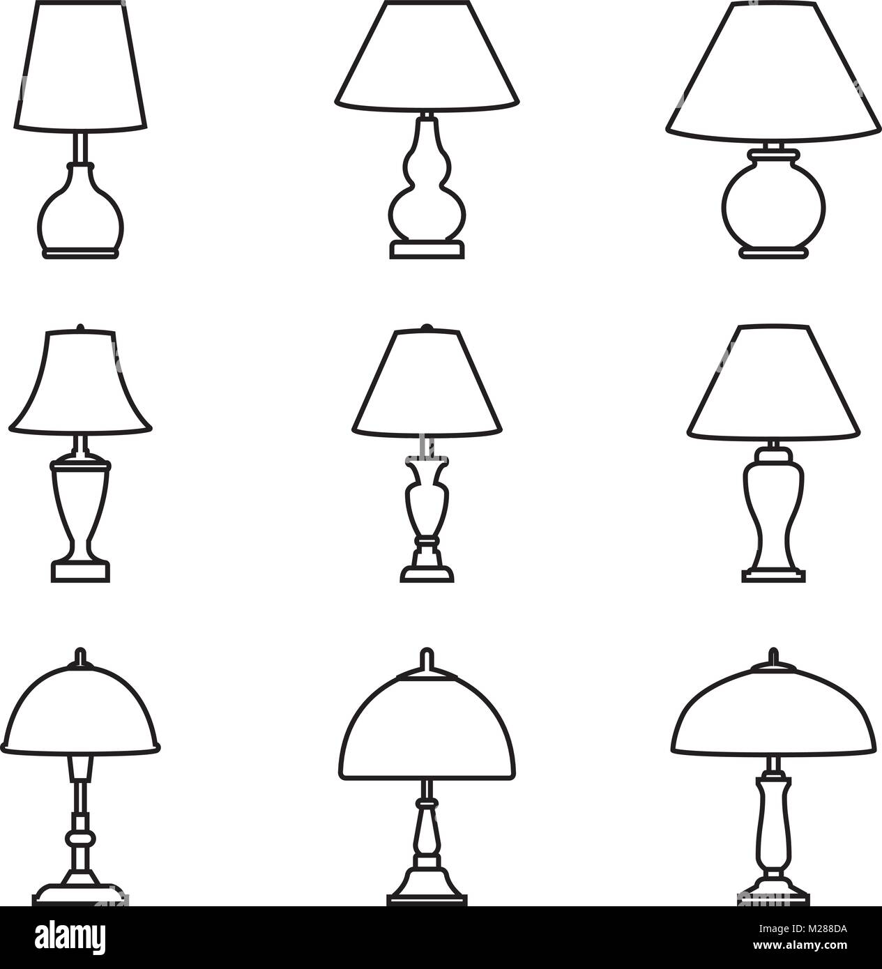 Classic table lamps hi-res stock photography and images - Alamy