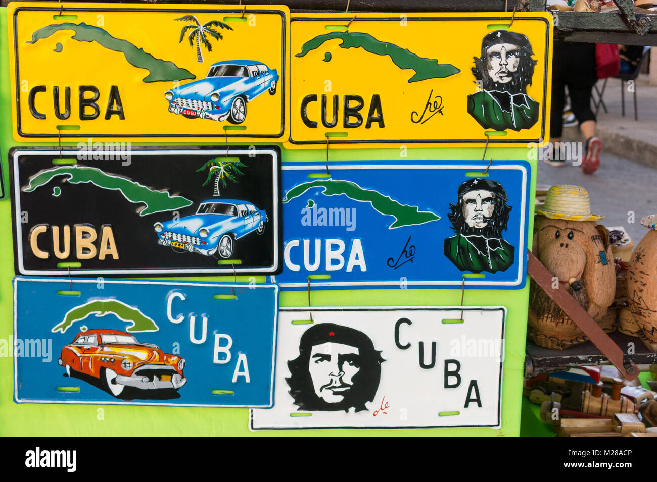 Cuban license plates hi-res stock photography and images - Alamy