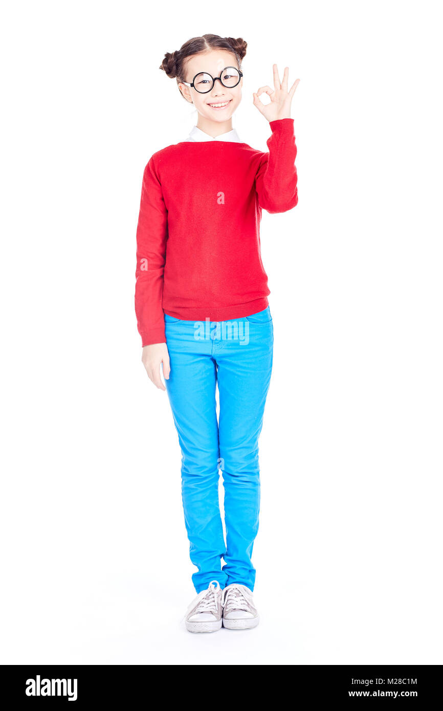 Little nerd student Stock Photo - Alamy