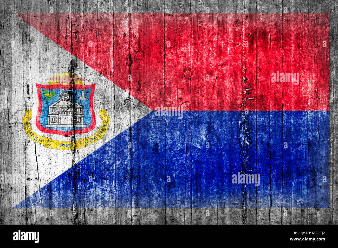 Sint maarten flag hi-res stock photography and images - Alamy