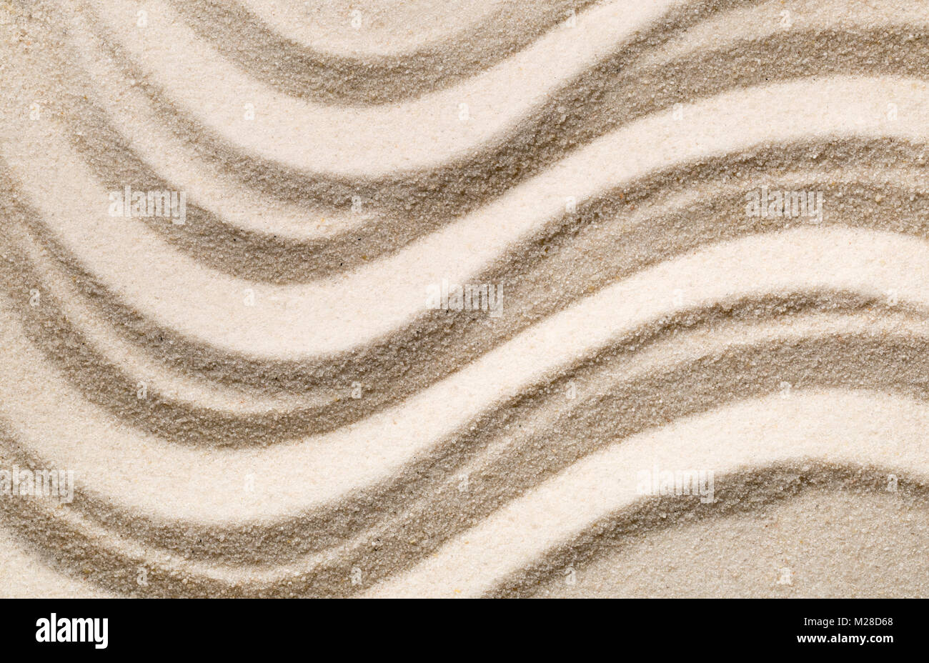 Curved Lines Of Sand