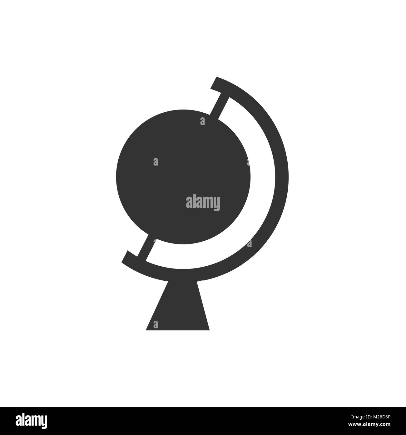 Wold icon vector on background , vector Stock Photo - Alamy