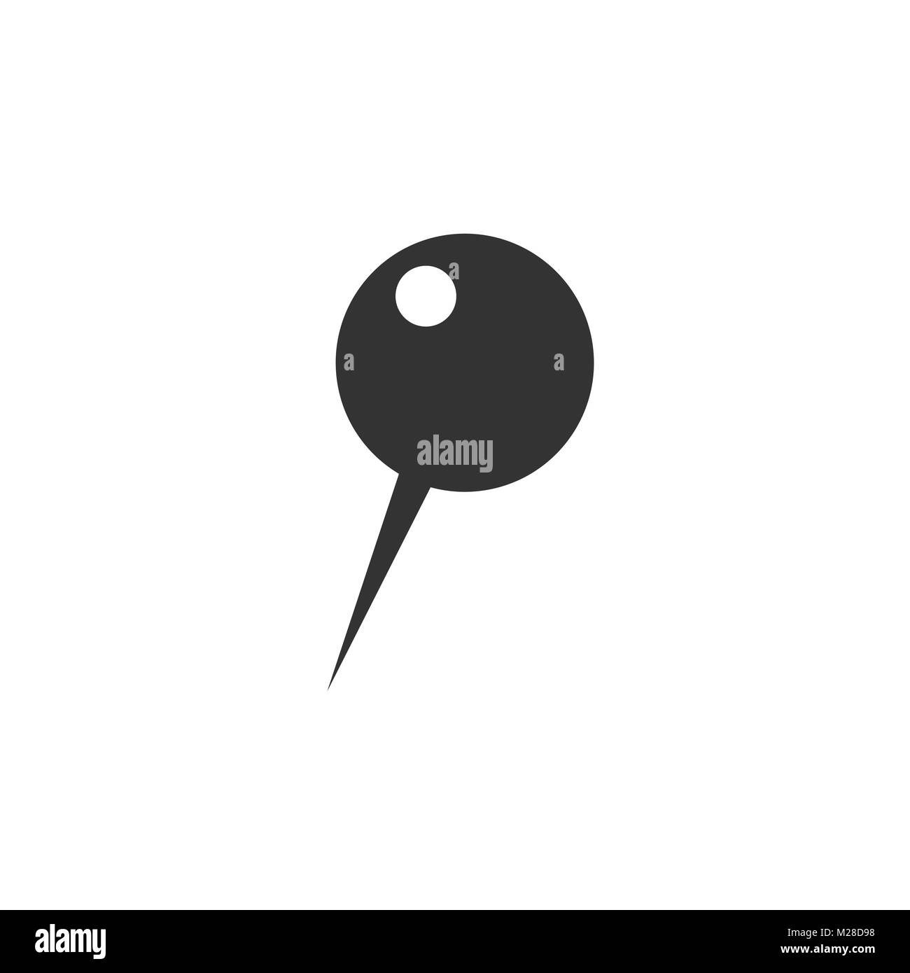 Red pointer on white Black and White Stock Photos & Images - Alamy