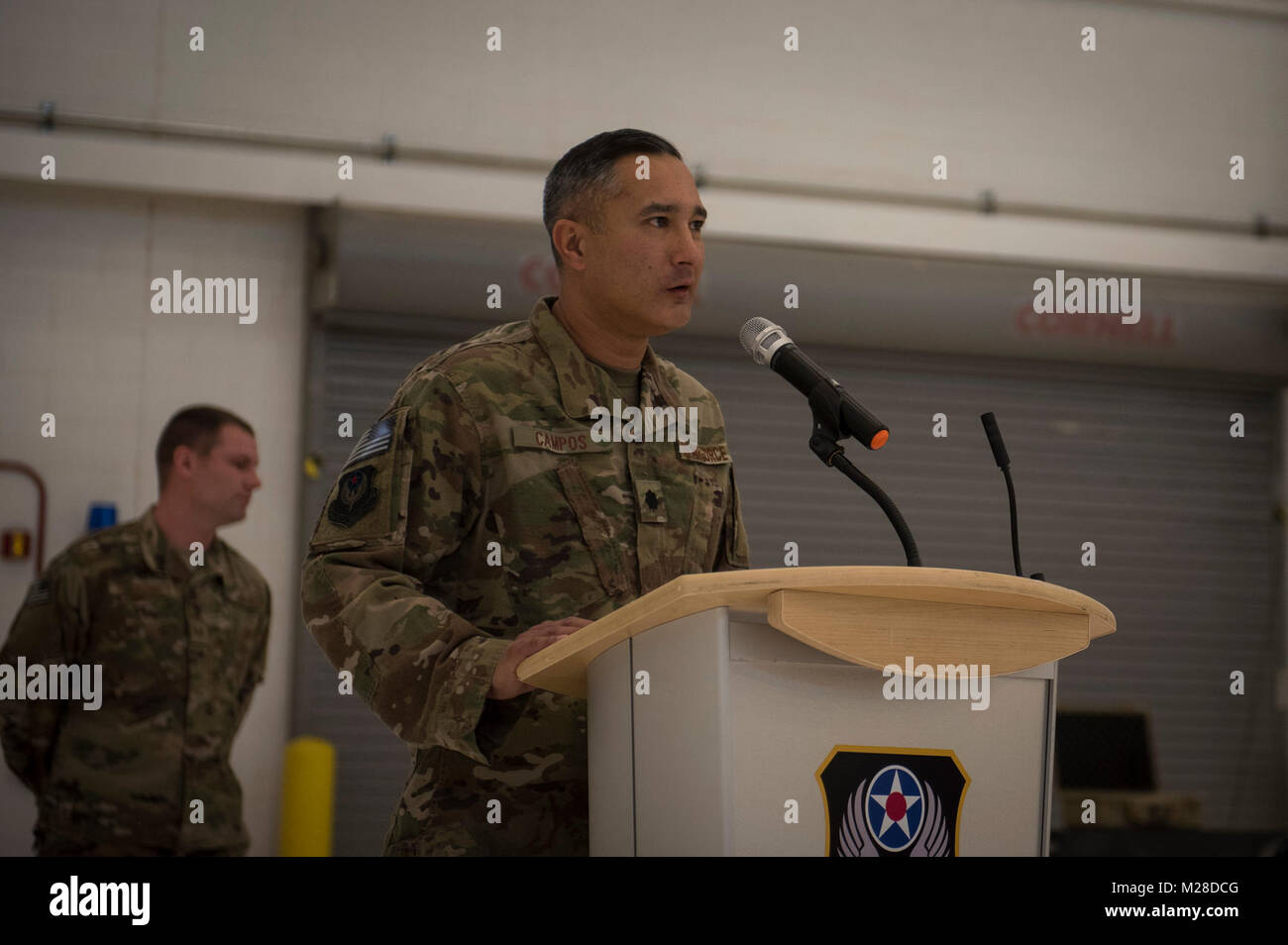 Lt. Col. Michael Campos, 27th Special Operations Maintenance Squadron ...