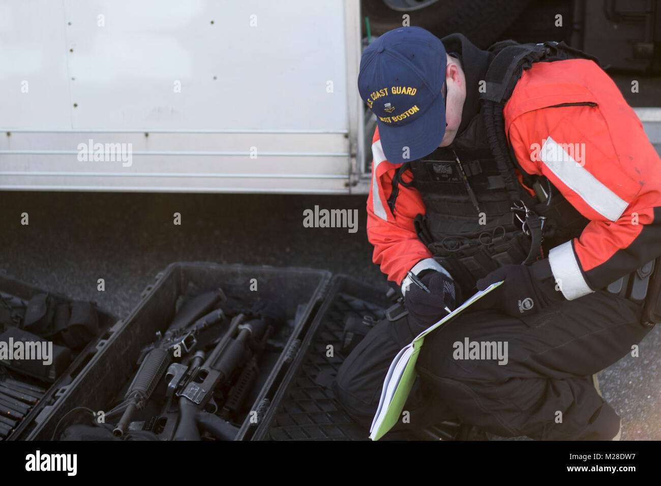 U s coast guard base boston hi-res stock photography and images - Alamy