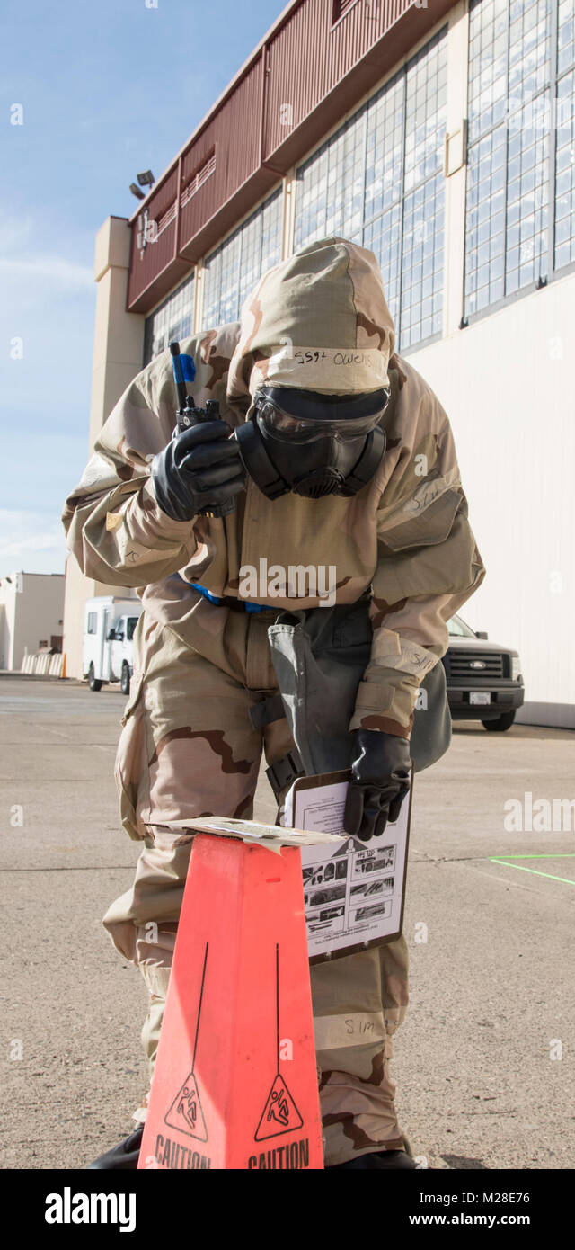 Staff Sgt. Michael Owens, 60th Aerial Port Squadron ramp supervisor ...