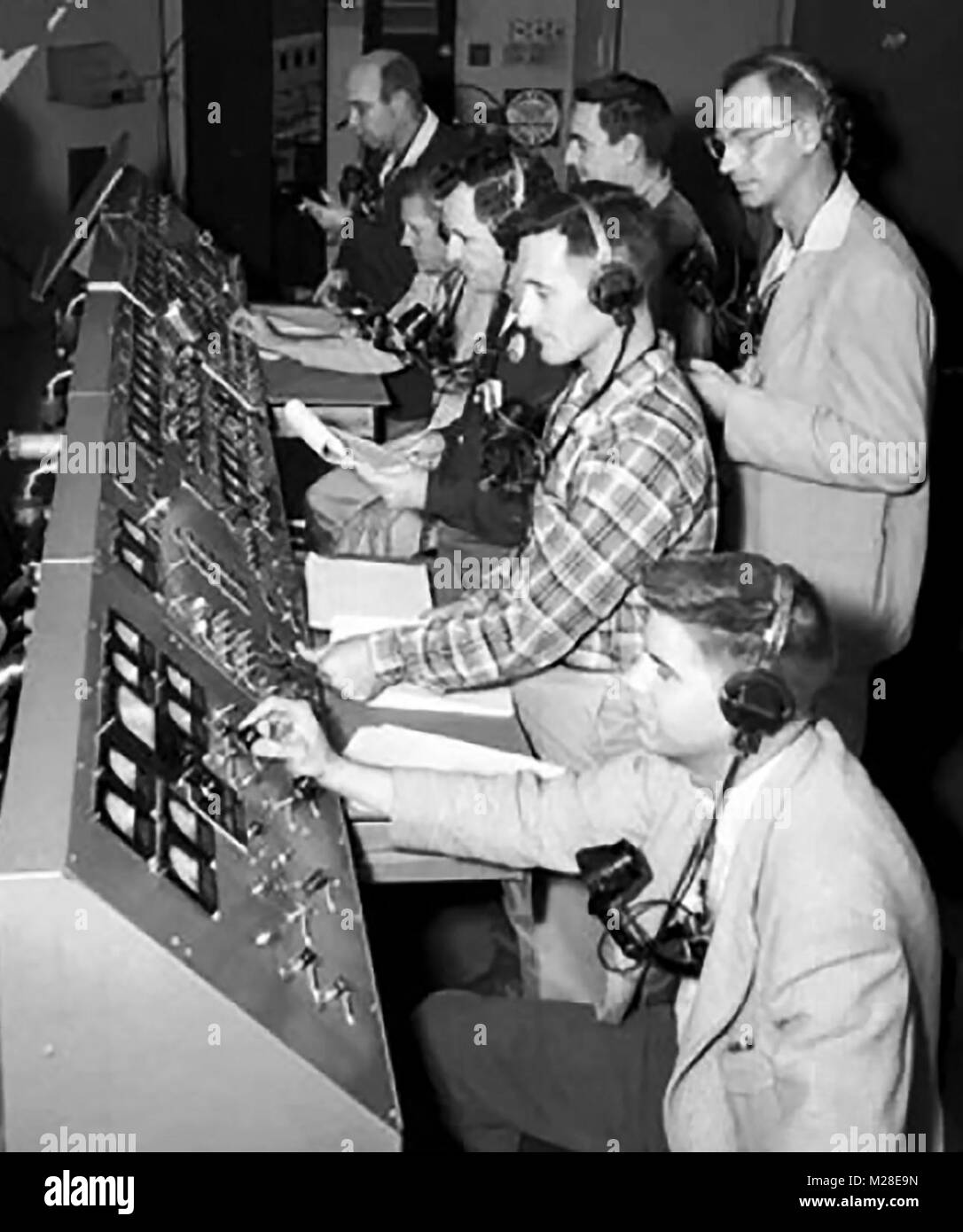Explorer 1 launch Black and White Stock Photos & Images - Alamy