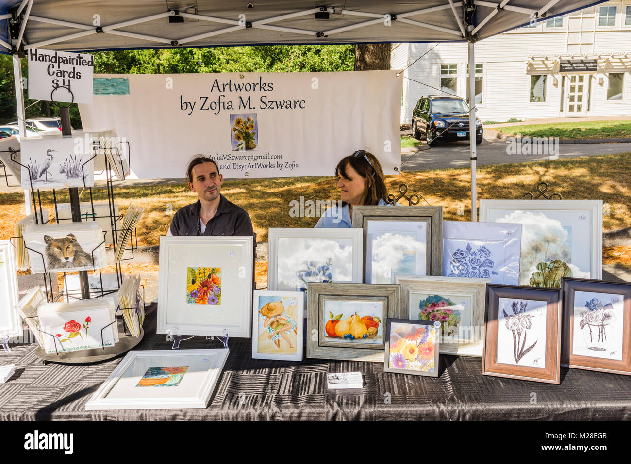 Fall Show Avon Arts Association Avon, Connecticut, USA Stock Photo - Alamy