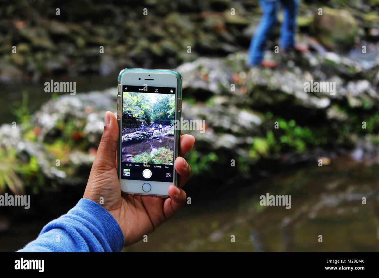 Millennial and technology Stock Photo - Alamy