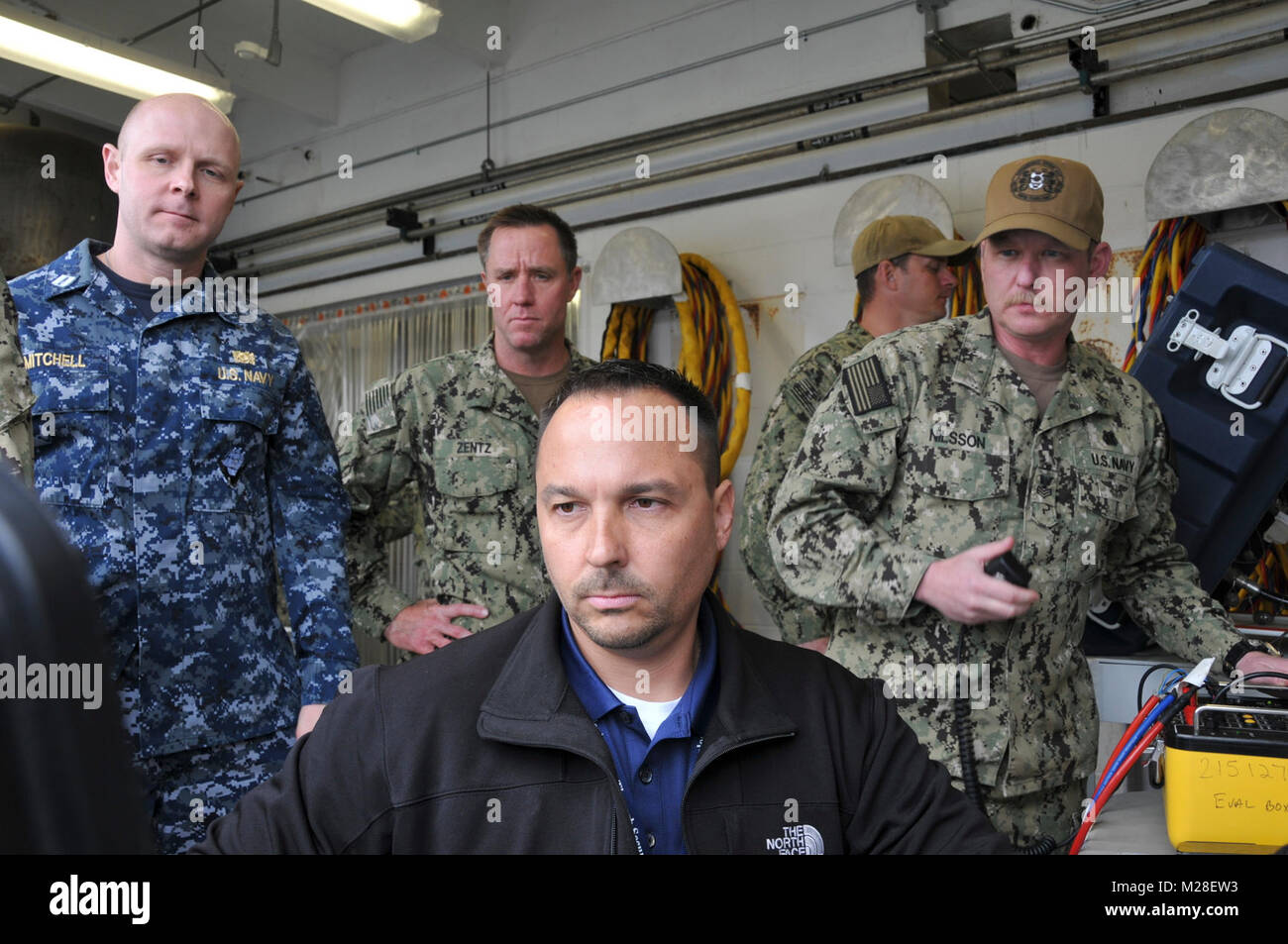 Commander of naval expeditionary combat command necc hi-res stock ...