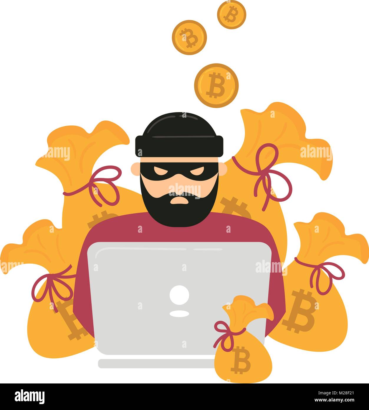 Secret robber Stock Vector Images - Alamy