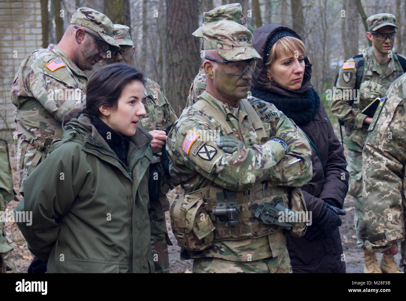 Yavoriv, Ukraine – Lt. Gen. Christopher Cavoli, the U.S. Army Europe ...