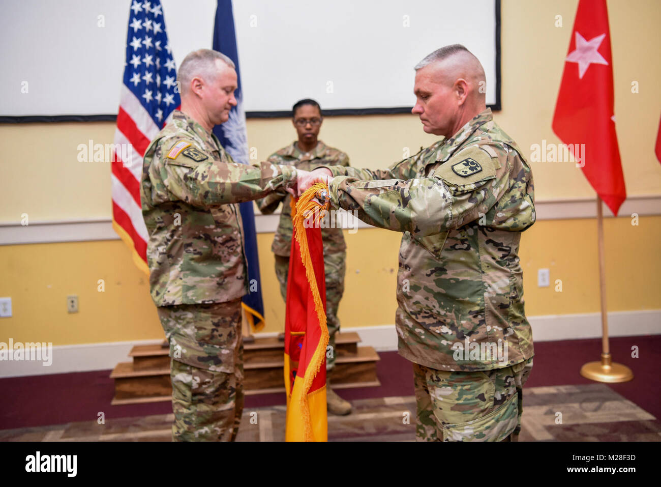 U.S. Army Col. Richard Wholey, Jr., commander 678th Air Defense ...