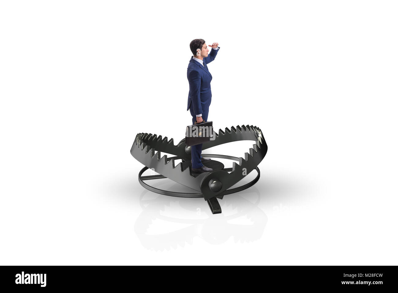 Man caught in mouse trap hi-res stock photography and images - Alamy