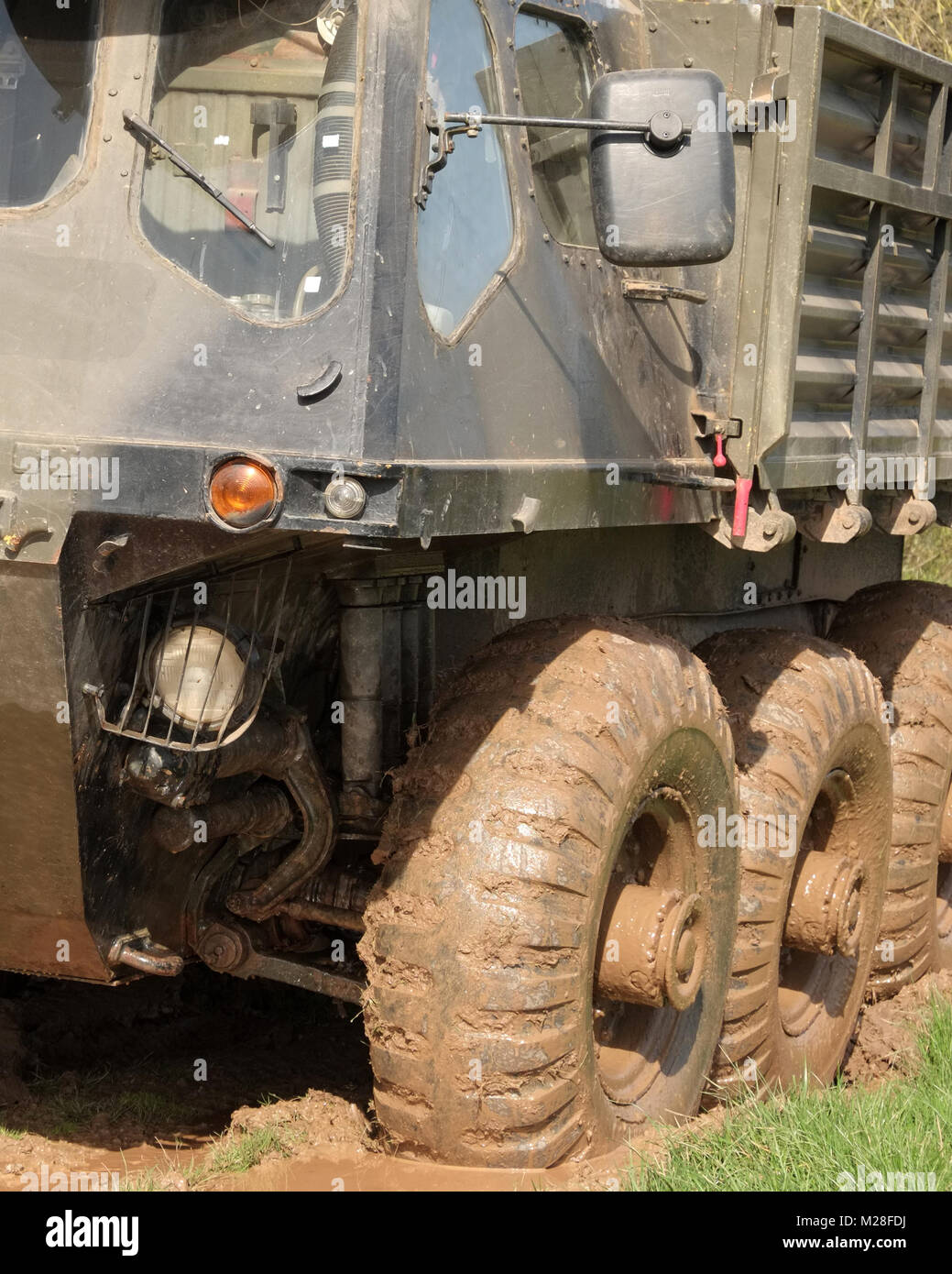 8th March 2017 - a 1968 ex military army Alvis Stalwart amphibious ...