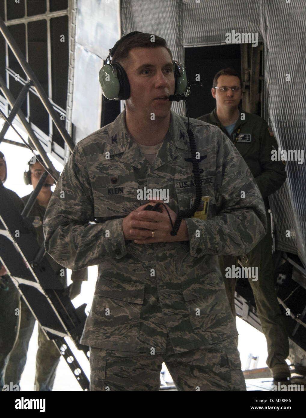 U.S. Air Force Col. John Klein, commanding officer for the 60th Air ...