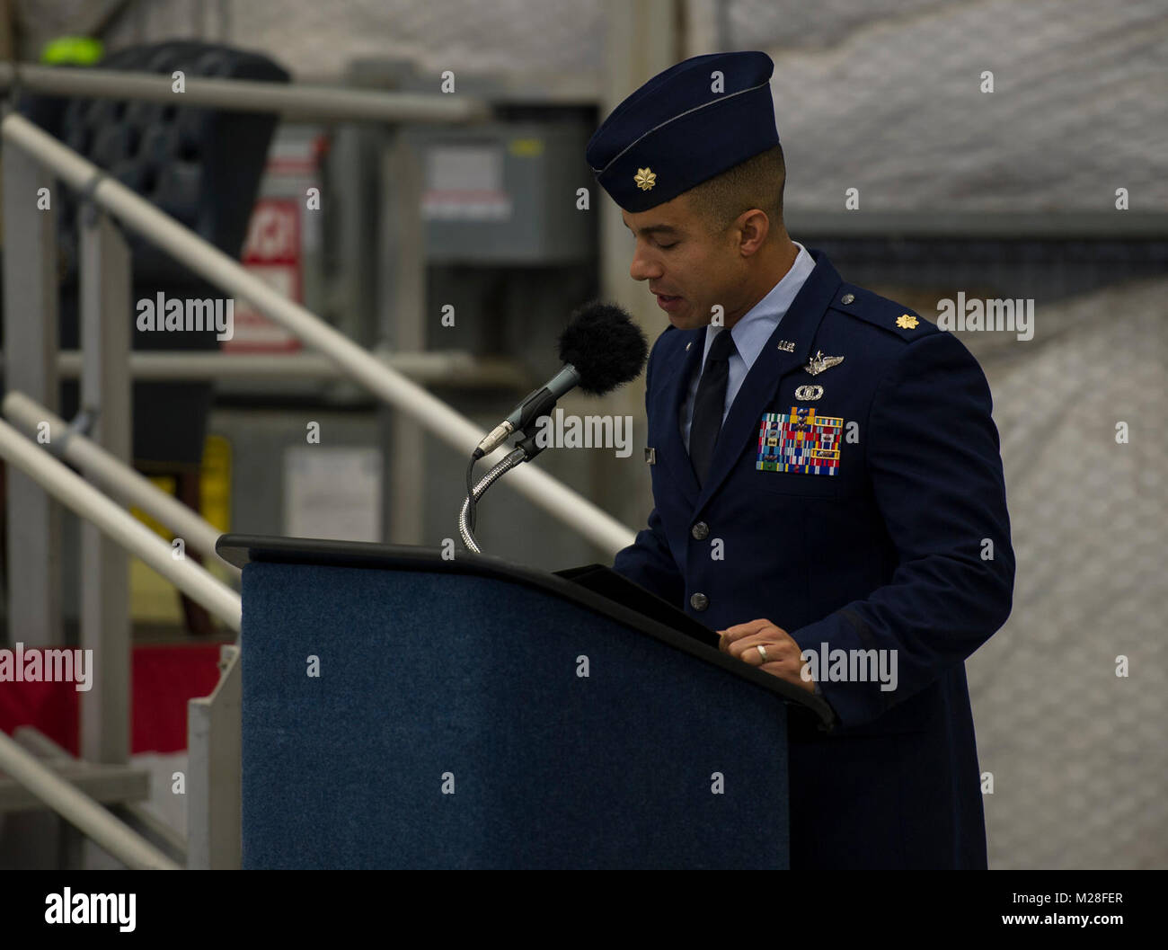 Air Commandos attend the 19th Special Operations Squadron change of ...