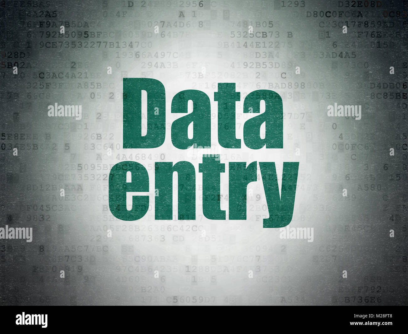 Data concept: Data Entry on Digital Data Paper background Stock Photo ...