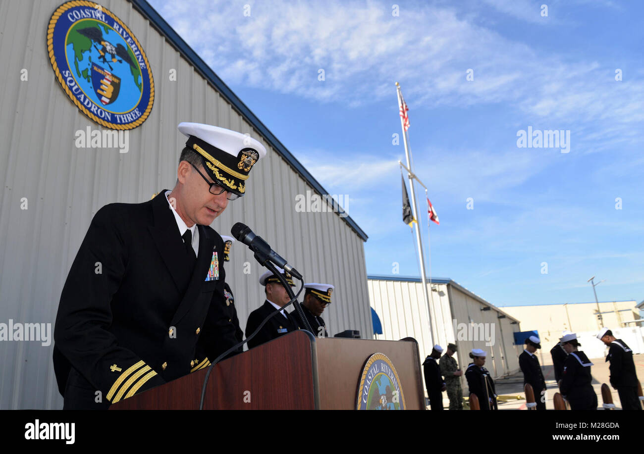 IMPERIAL BEACH, Calif. (February 2, 2018) Cmdr. Alan Rogers, chaplain ...