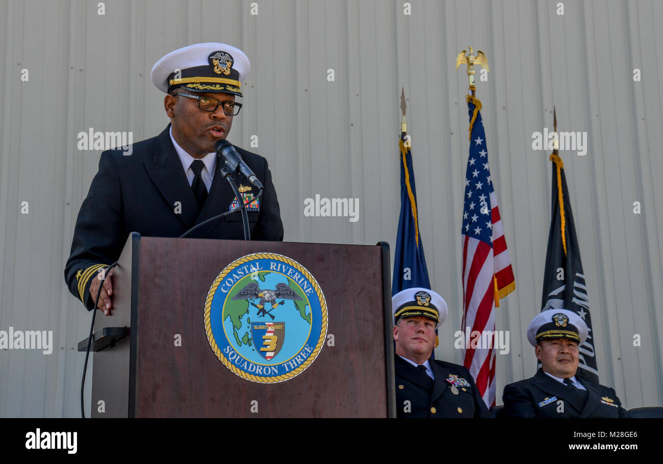 IMPERIAL BEACH, Calif. (February 2, 2018) Cmdr. Randolph Chestang VI ...