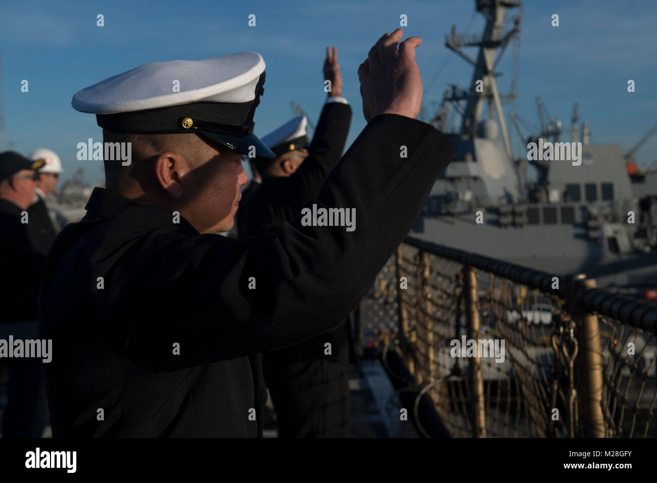 Chief engineman hi-res stock photography and images - Alamy