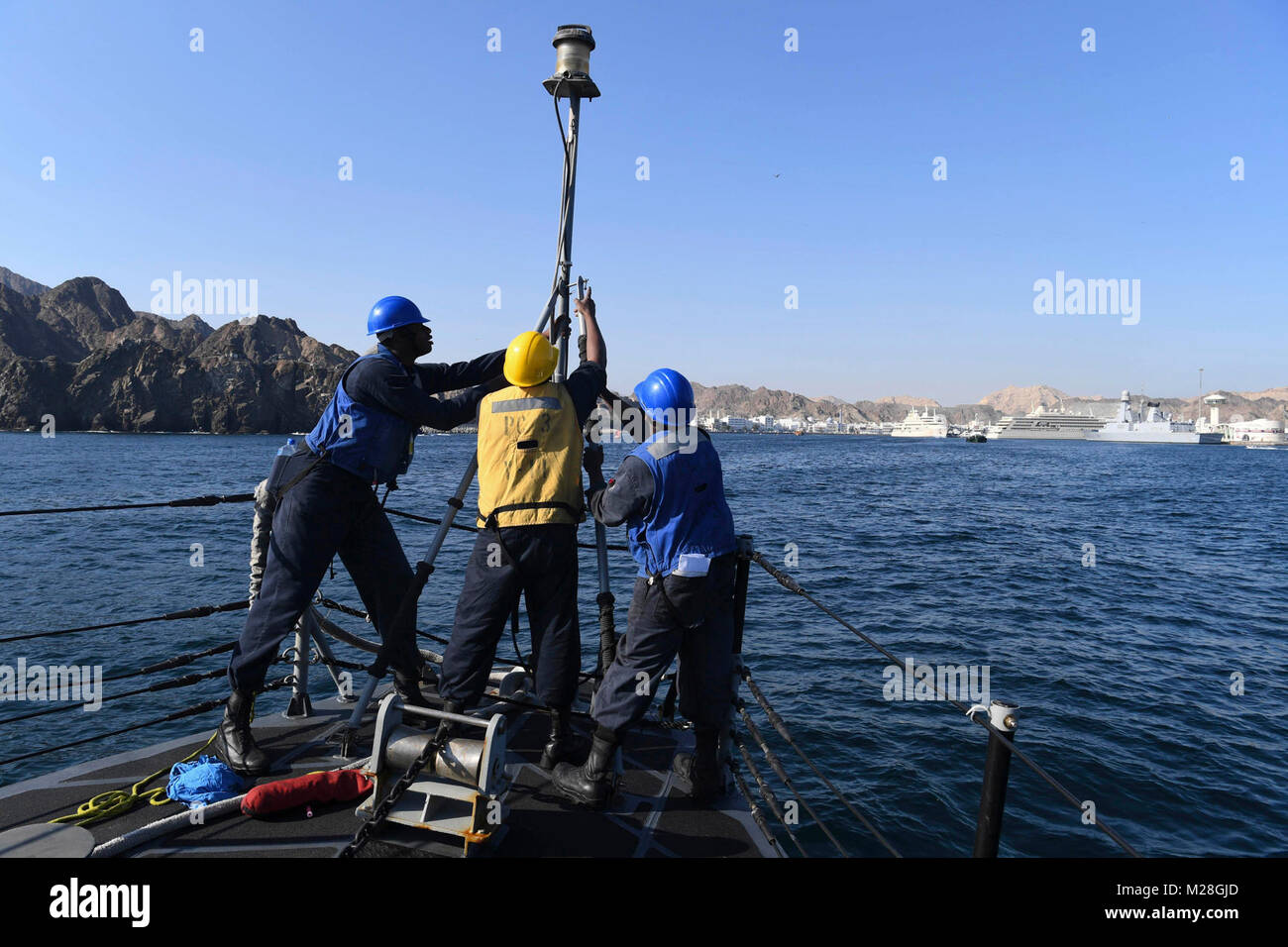 Jackstaff for navigation hi-res stock photography and images - Alamy