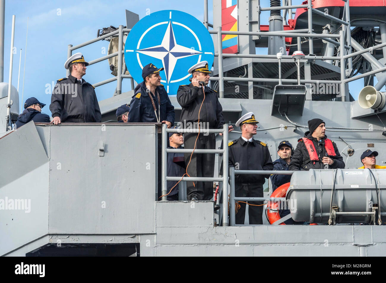 Federal officers standing hi-res stock photography and images - Alamy