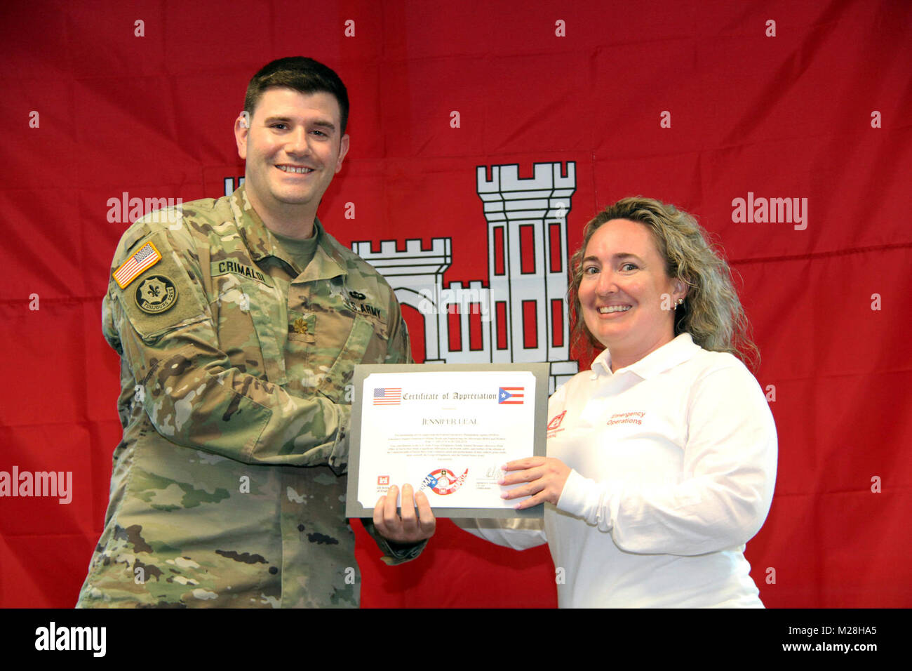 Maj. Mark Crimaldi, deputy commander of the U.S. Army Corps of ...