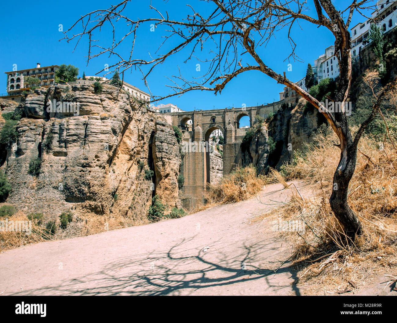 Ronda malaga spain stone hi-res stock photography and images - Alamy
