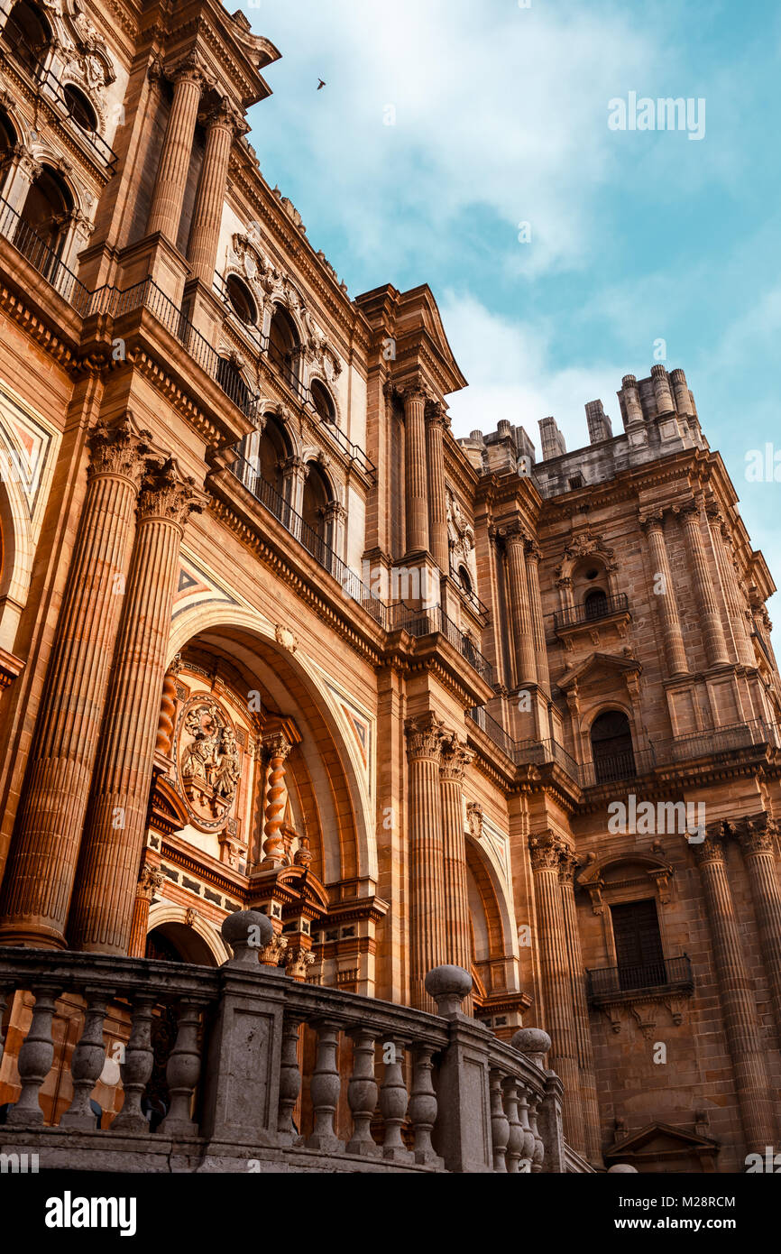 Malaga spain city spring hi-res stock photography and images - Alamy