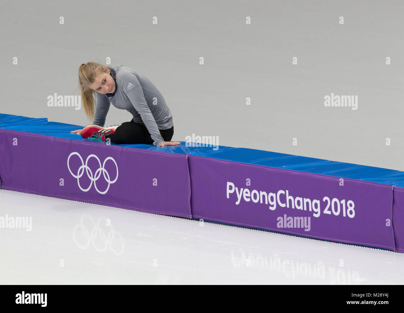 Gangneung, South Korea. 06th Feb, 2018. German athlete Michelle Uhrig ...