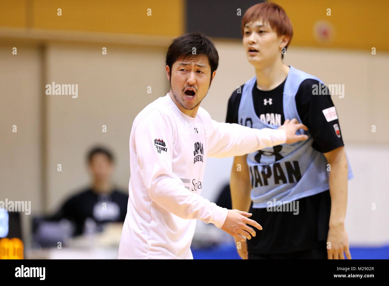 Ajinomoto National Training Center, Tokyo, Japan. 6th Feb, 2018. (L-R) Ryoma Hashimoto, Naoki ...